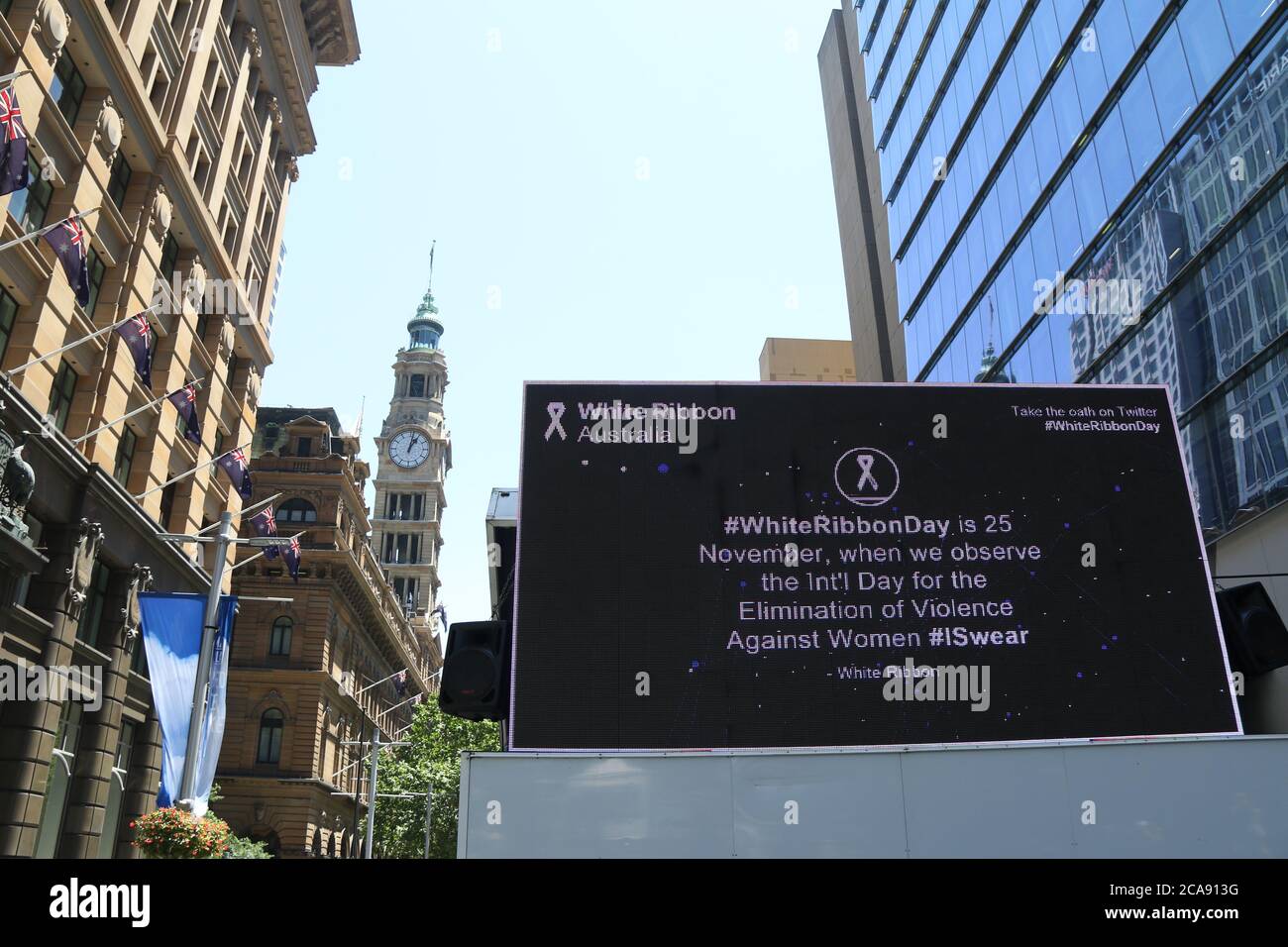 White ribbon campaign to end violence by men against women - Martin ...