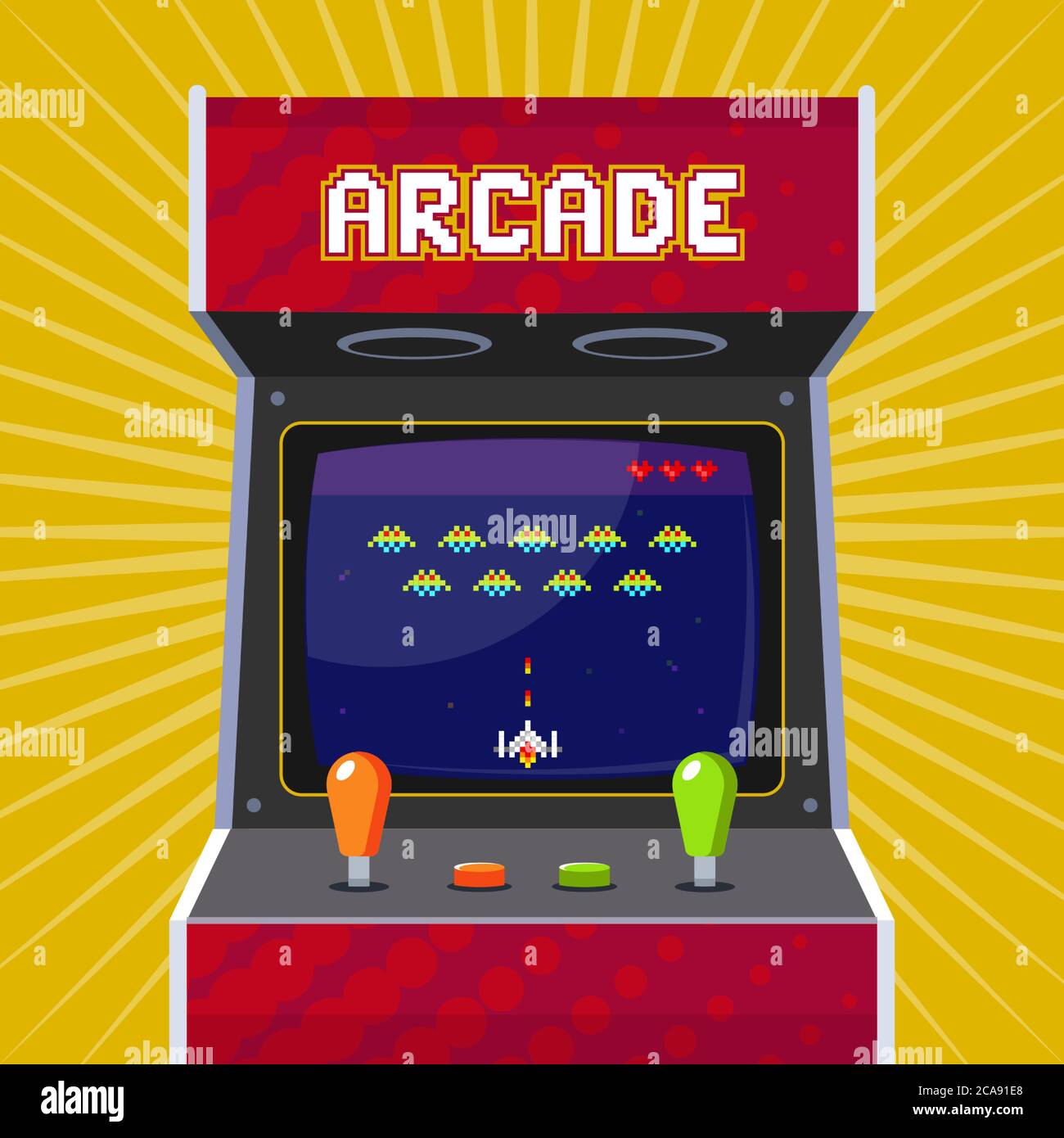 Control room simulator Stock Vector Images - Alamy