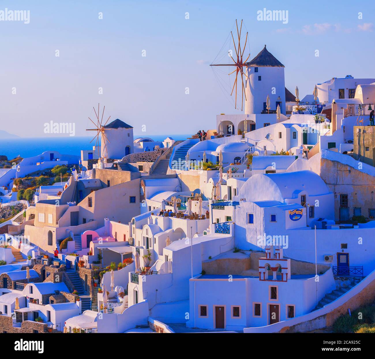 Oia village, Oia, Santorini, Cyclades Islands, Greek Islands, Greece ...