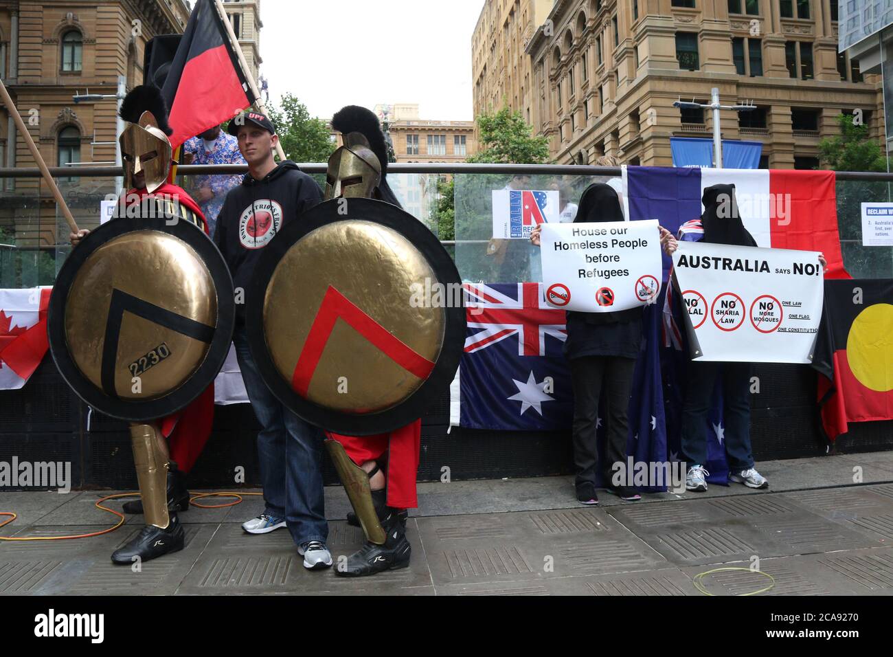 Reclaim Australia rally Stock Photo - Alamy