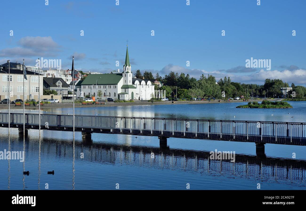 REYKJAVIK, CAPITAL OF ICELAND Stock Photo - Alamy