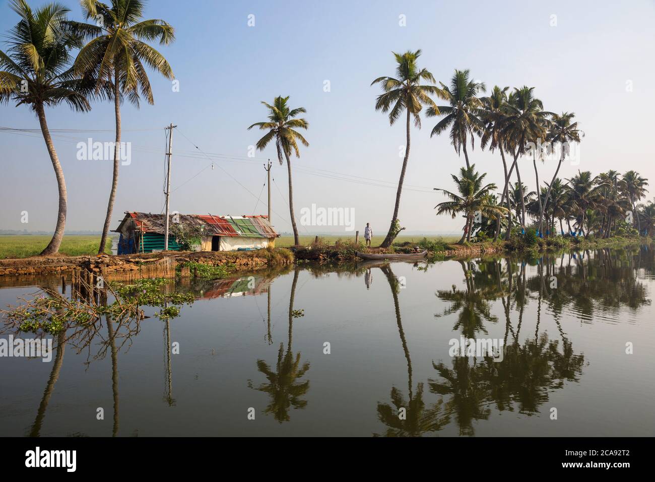 Backwaters, Alappuzha (Alleppey), Kerala, India, Asia Stock Photo - Alamy