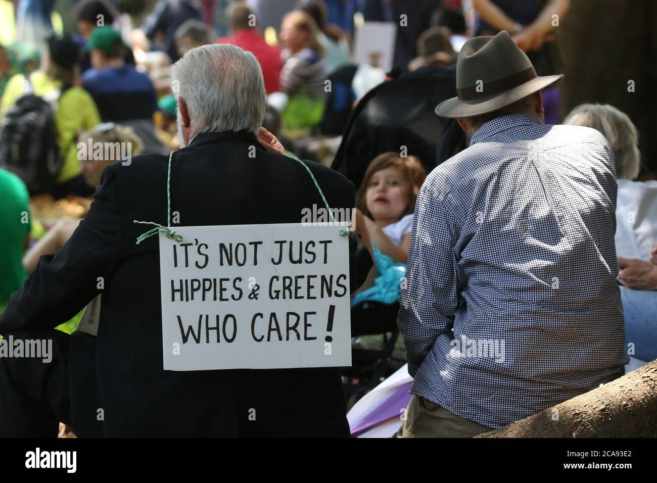 People's climate change march Stock Photo - Alamy