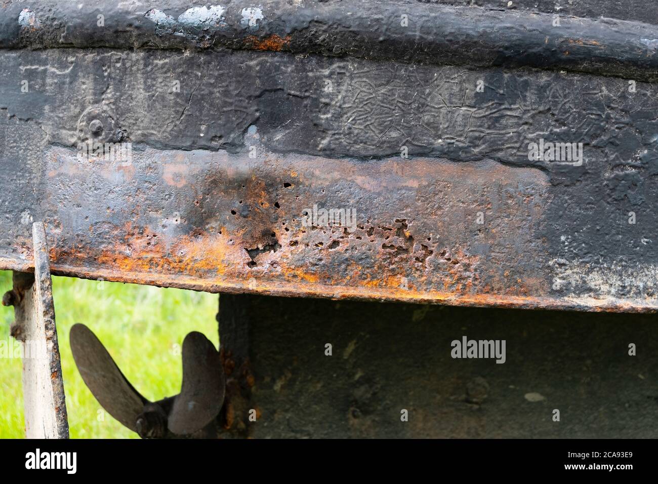 Rusted narrow boat hi-res stock photography and images - Alamy