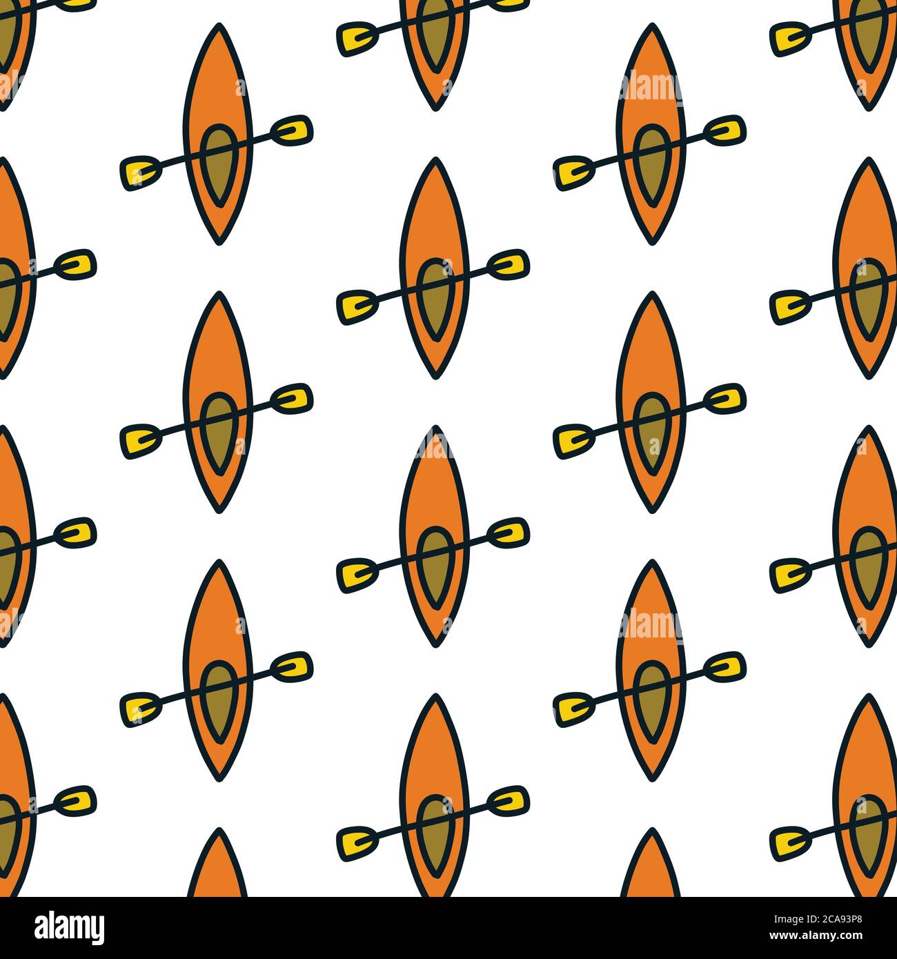 Kayak Caribbean Stock Vector Images - Alamy