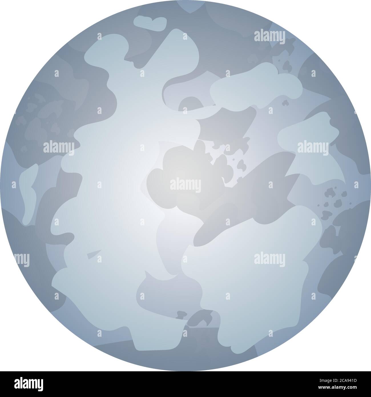 Moon icon of night bedtime sky space moonlight nature light lunar and ...