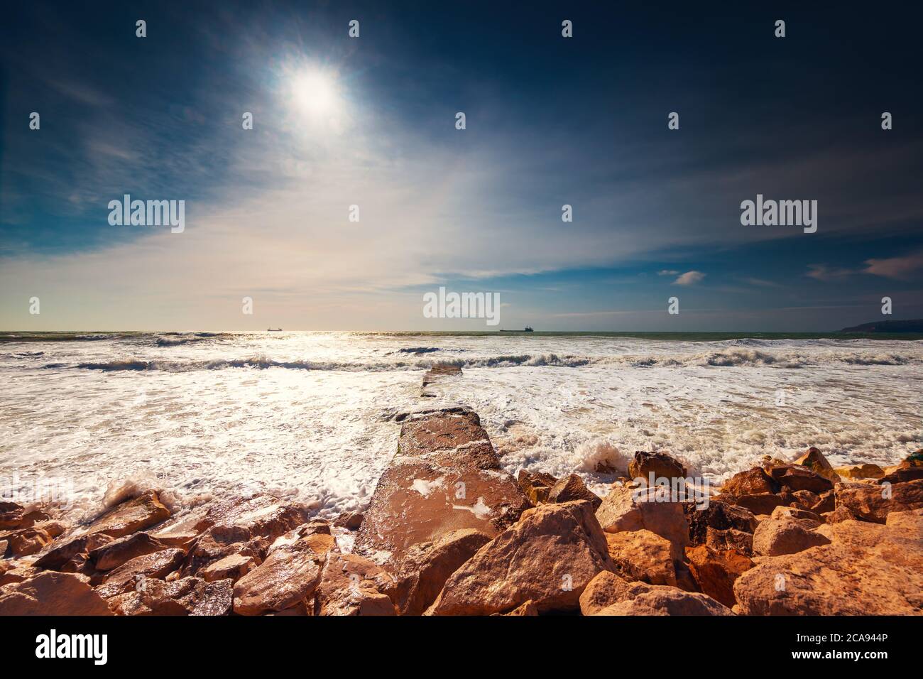 Shot beautiful big sunrise sun hi-res stock photography and images - Alamy