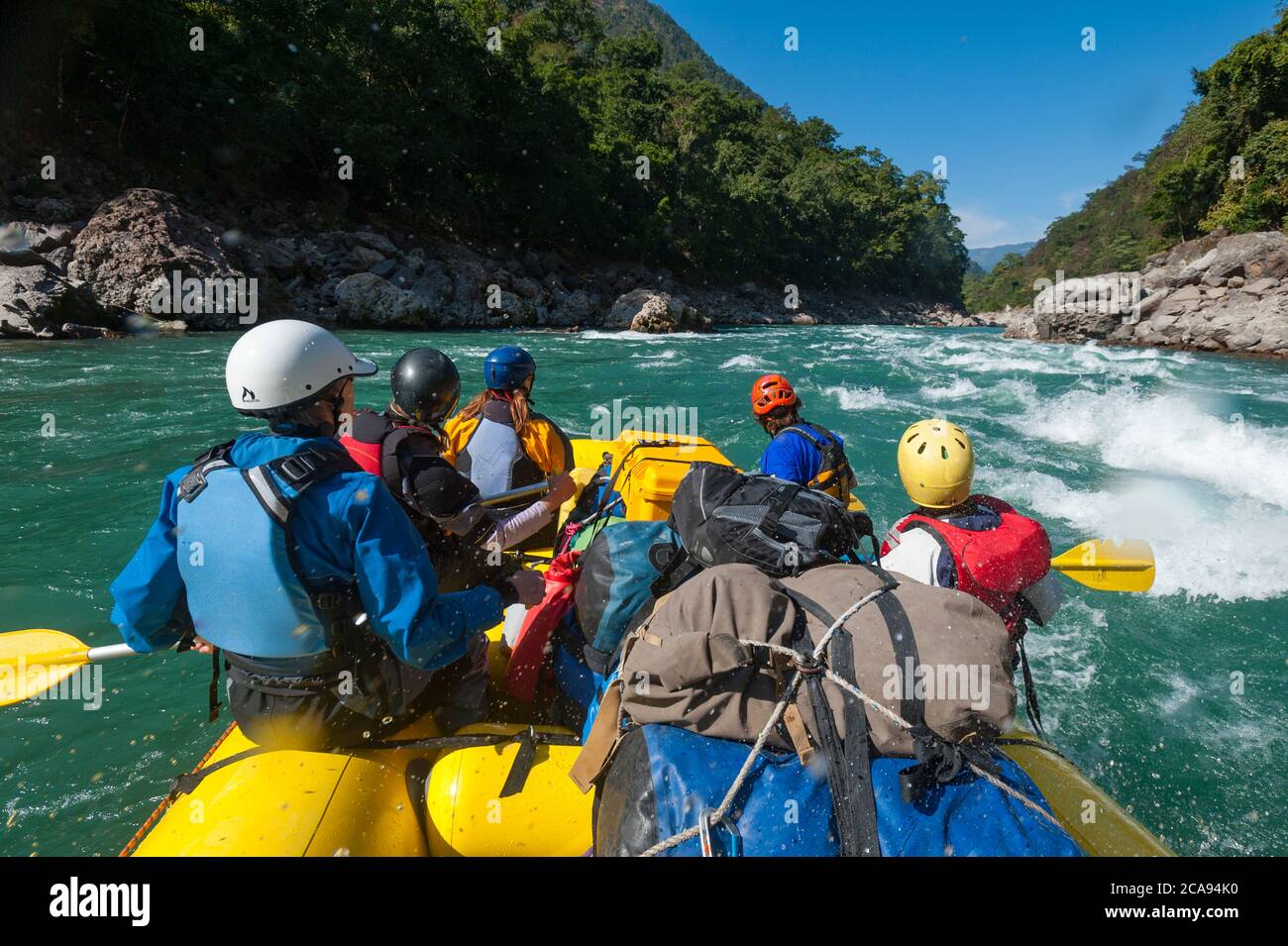 Karnali rafting trip, Karnali River, Nepal, Asia Stock Photo - Alamy