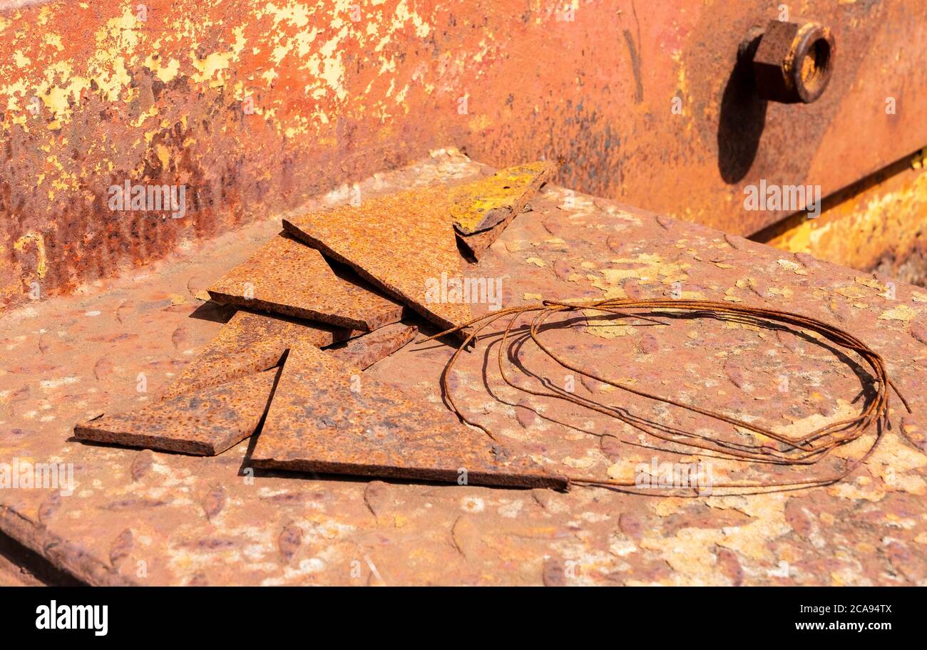 Example of metal corrosion hi-res stock photography and images - Alamy