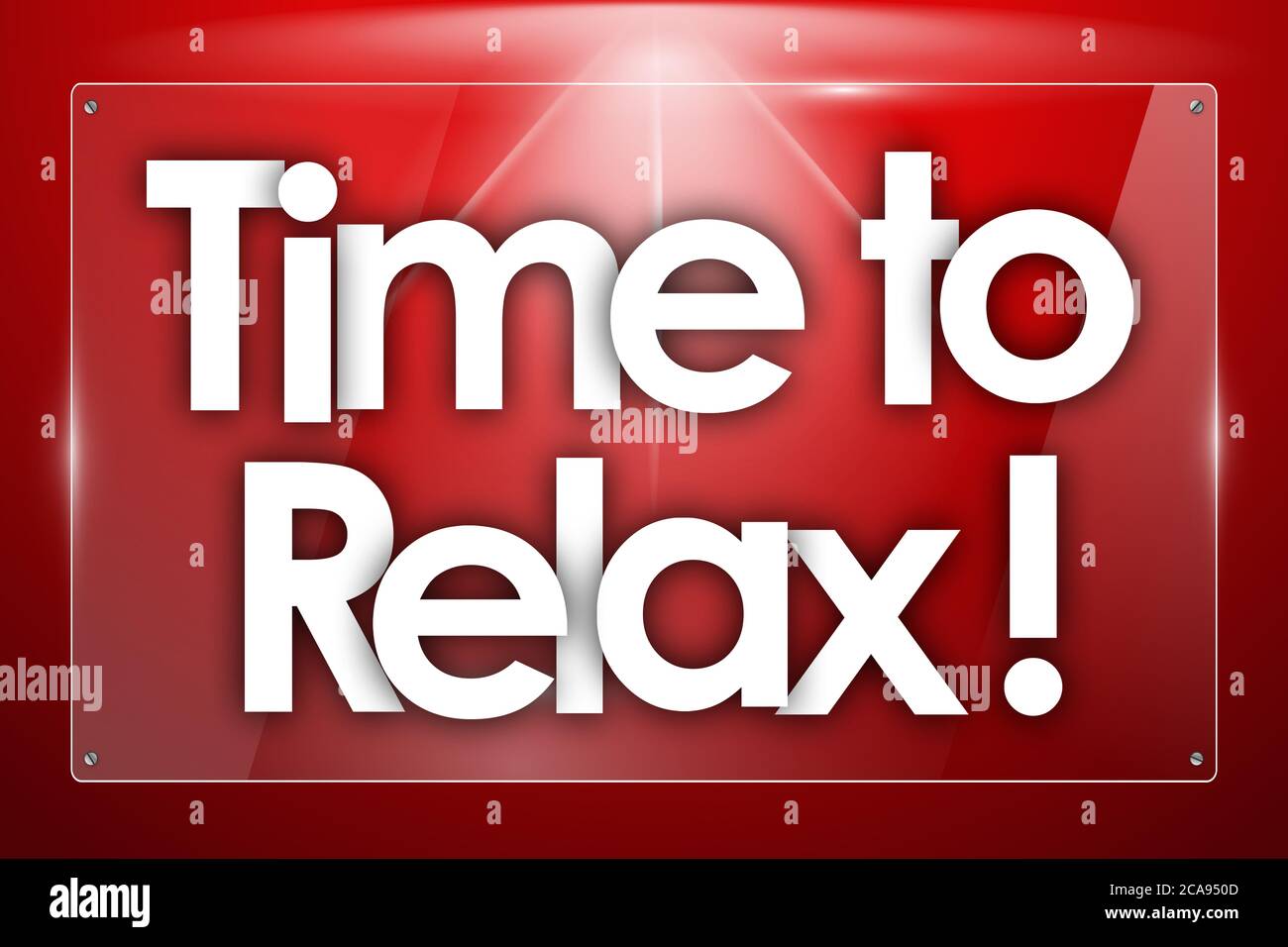Time to Relax word in colored rectangles background Stock Photo - Alamy