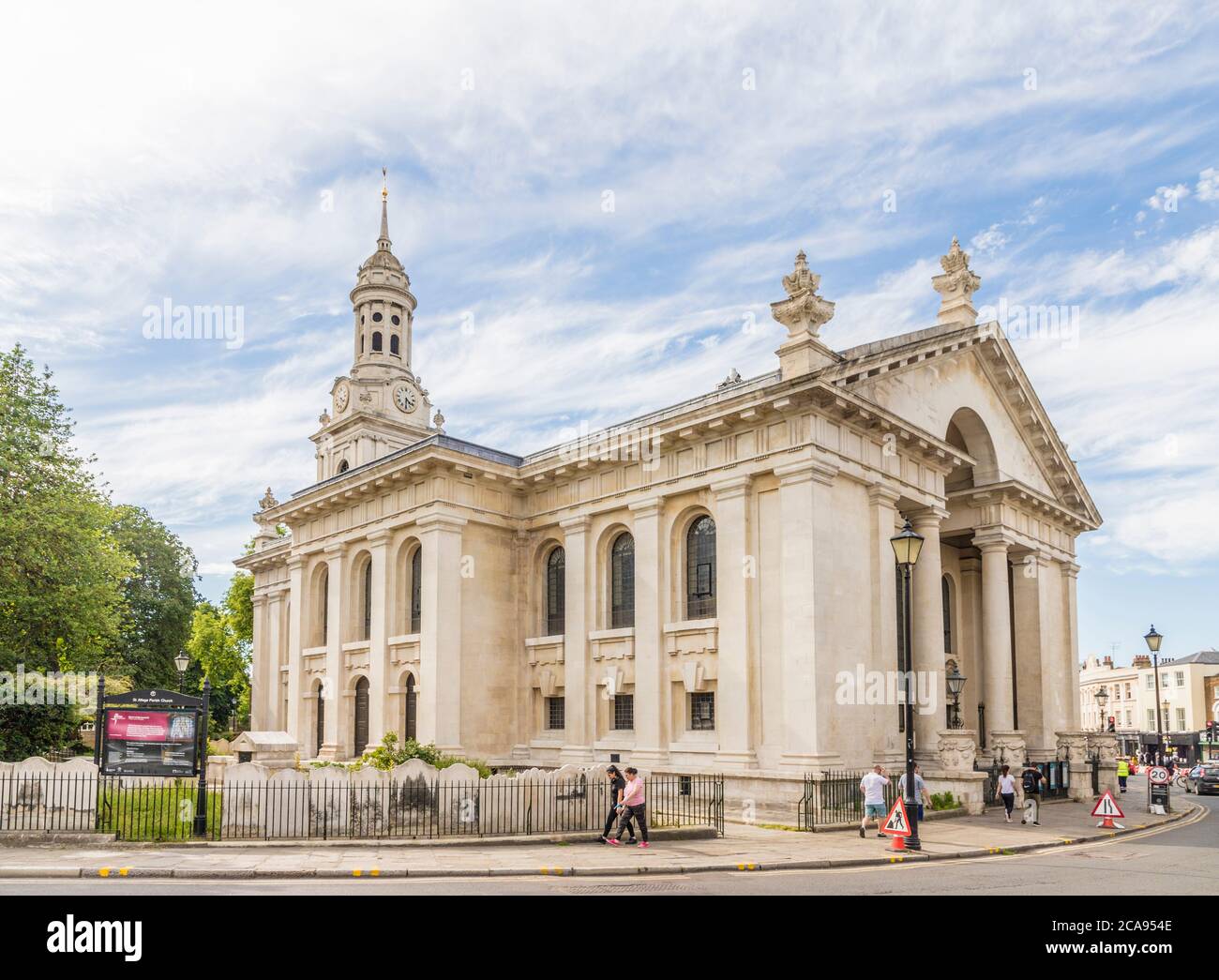 St. Alfege Parish Church, Greenwich, London, England, United Kingdom ...