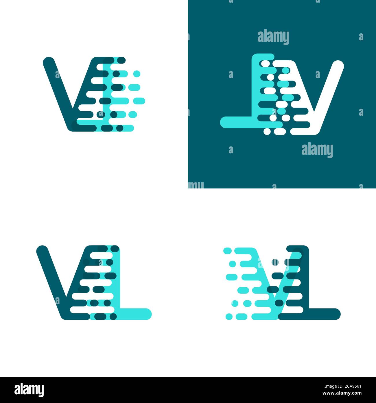 Lv clean logo hi-res stock photography and images - Alamy