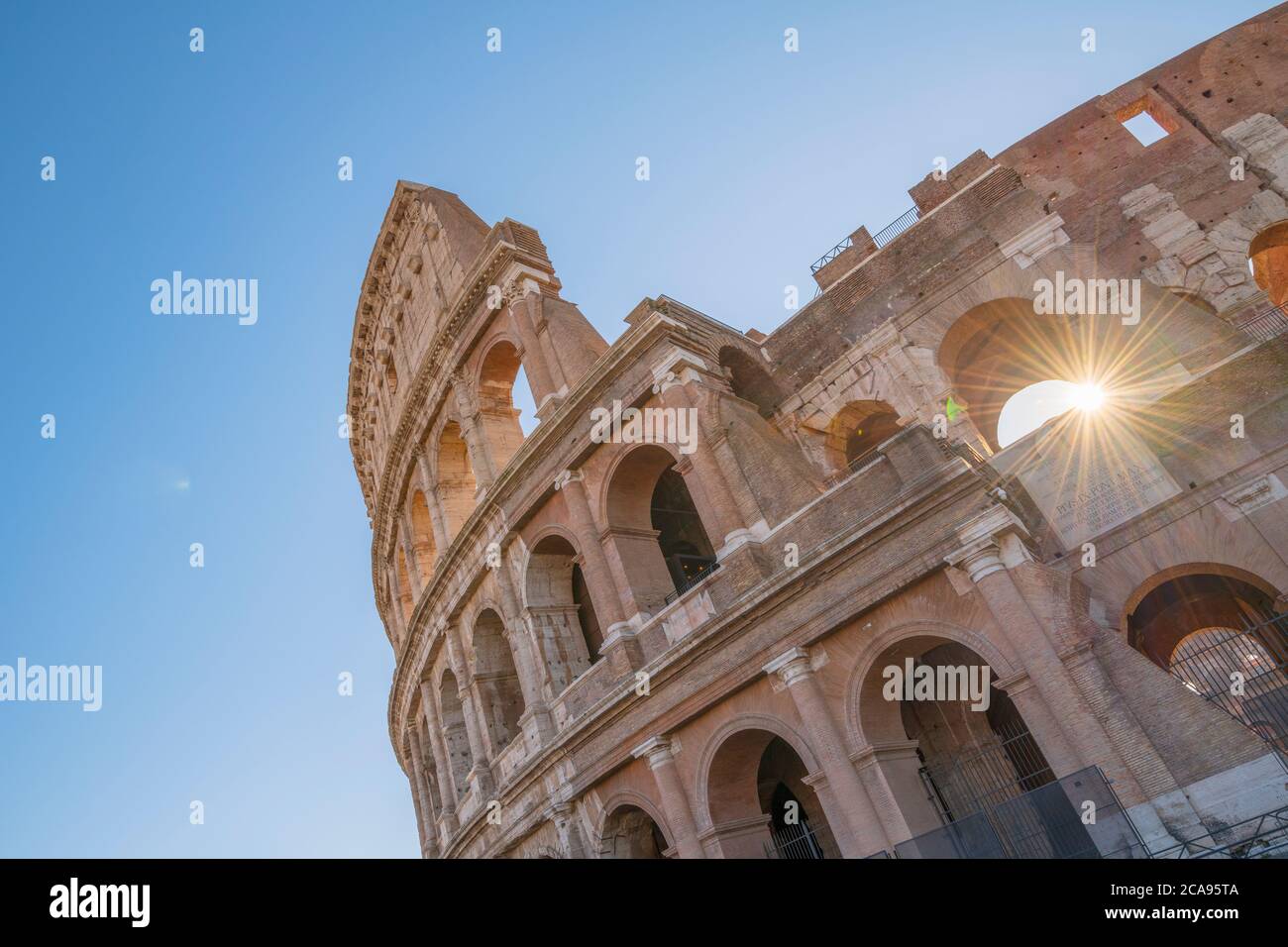 Glowing arches of coliseum hi-res stock photography and images - Alamy