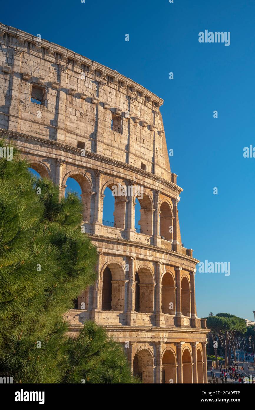 Side view of the coliseum hi-res stock photography and images - Alamy