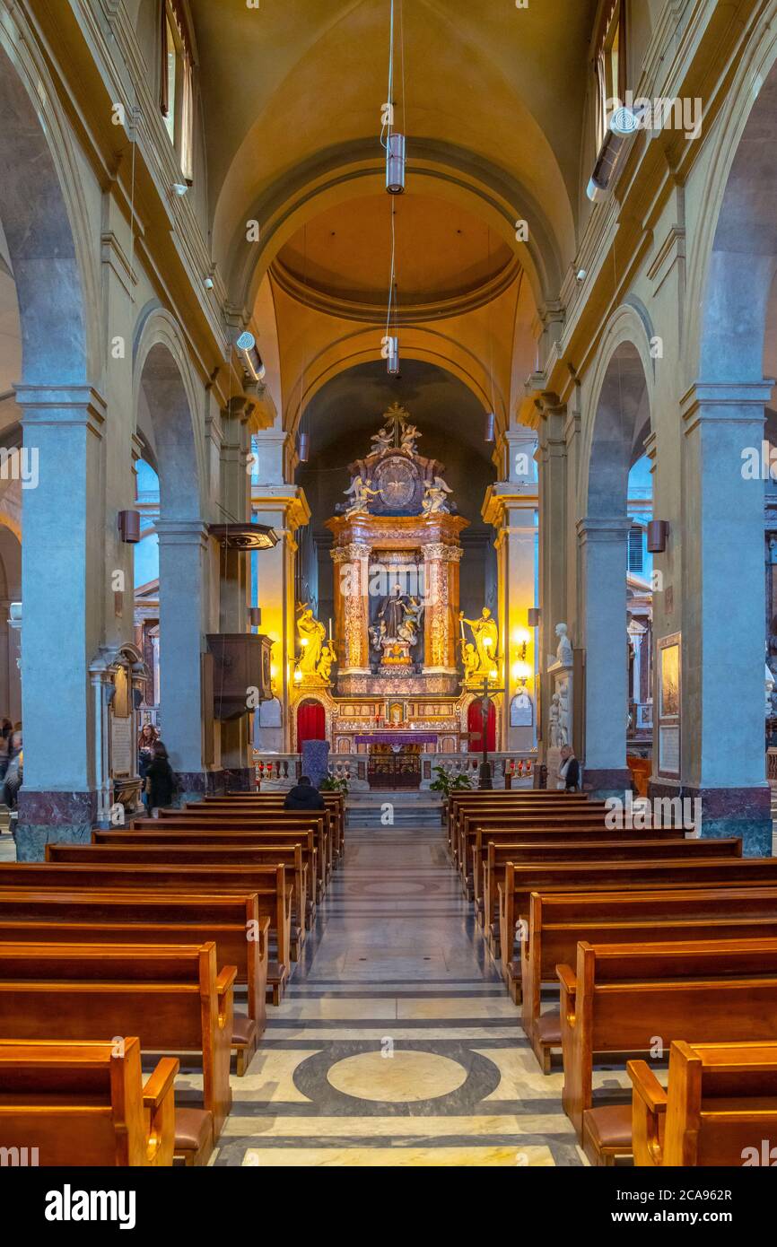 Chiesa di San Francesco a Ripa, Trastevere, Rome, Lazio, Italy, Europe ...