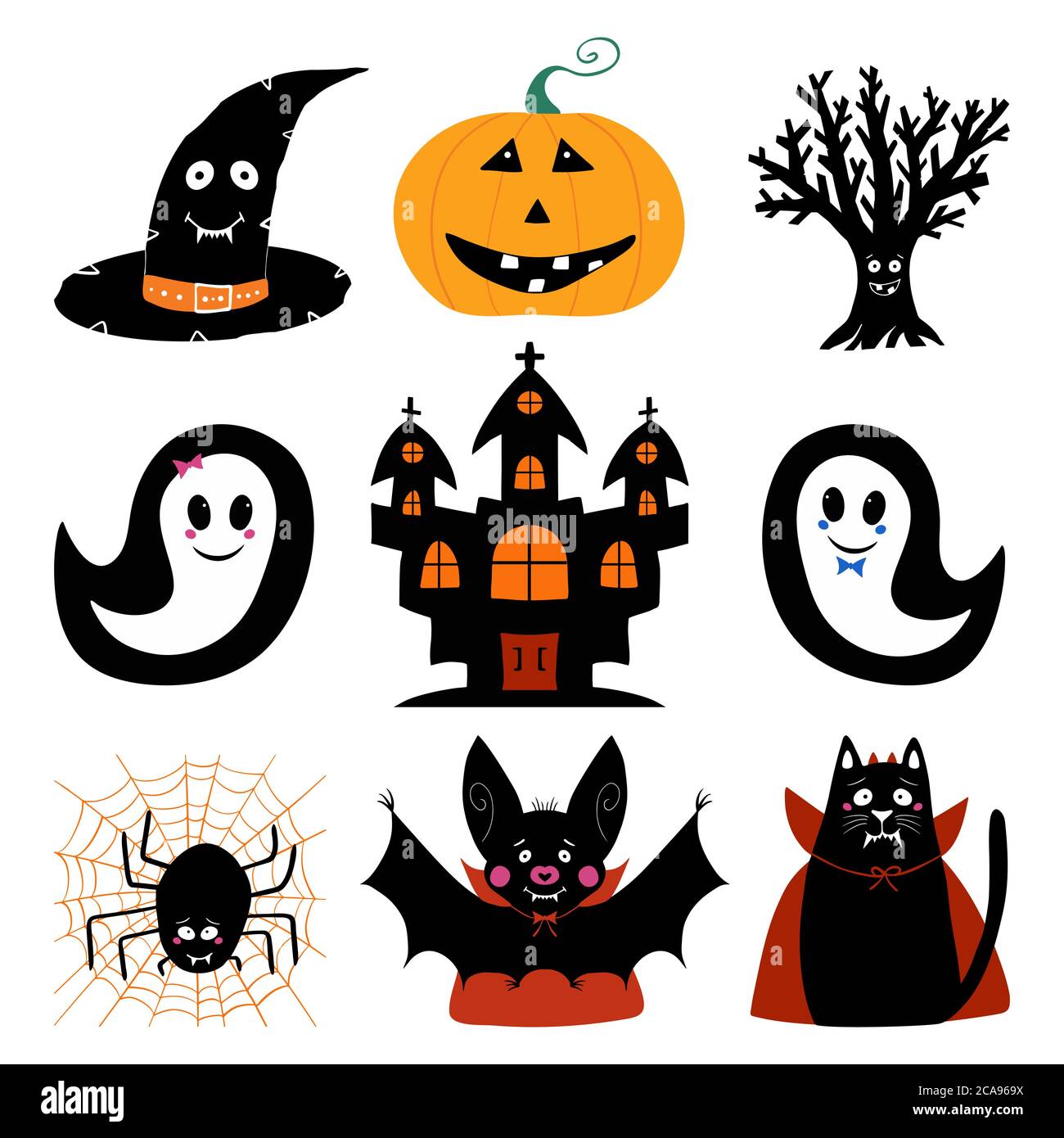 Tree hat on banner Stock Vector Images - Alamy