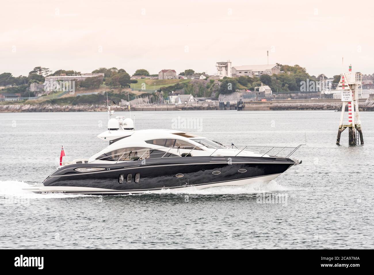 Sunseeker Yacht High Resolution Stock Photography and Images - Alamy