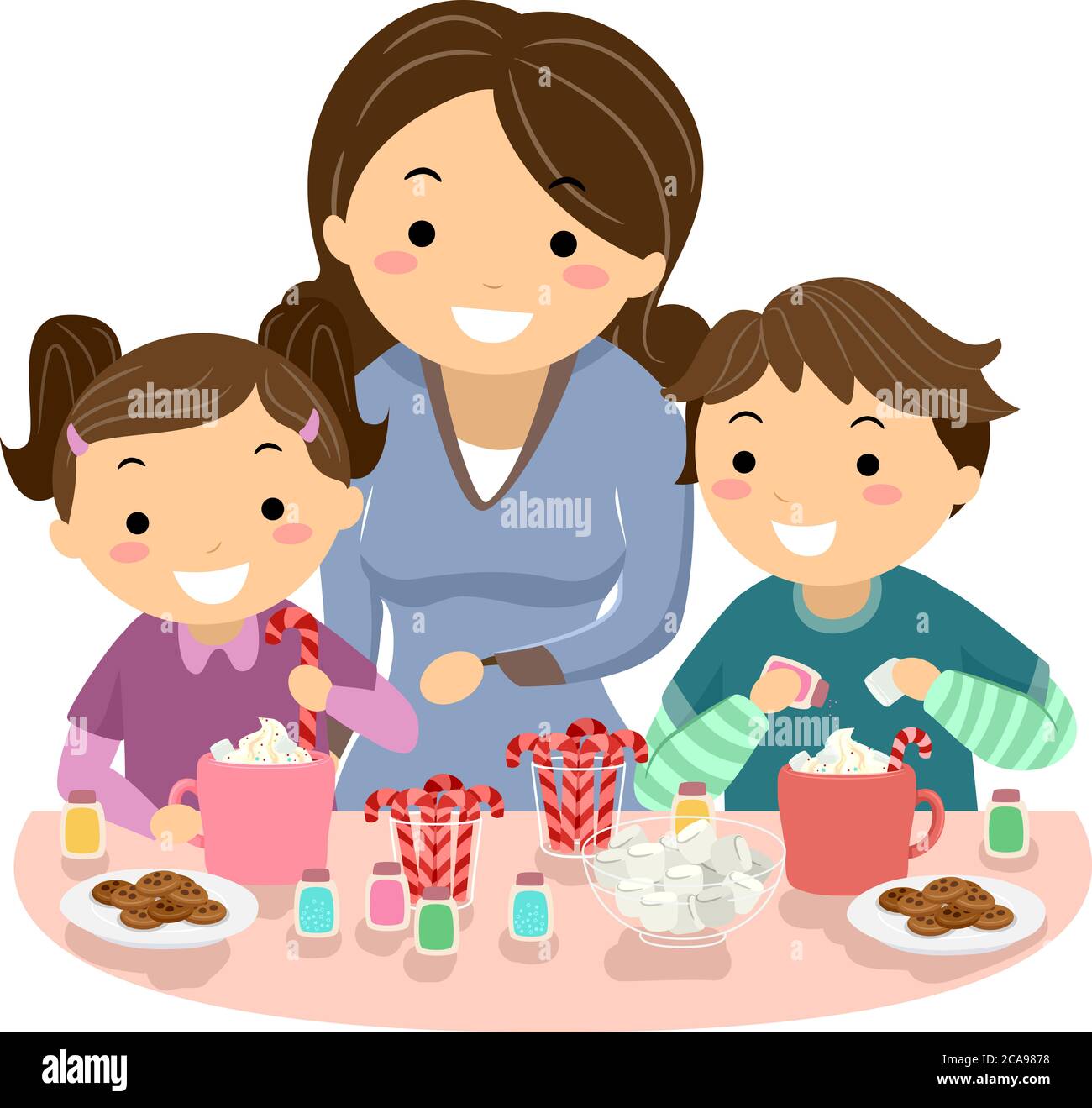 Kids Hot Chocolate Kids Clipart