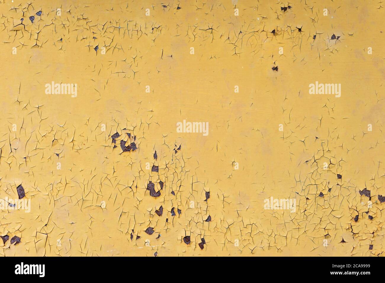 beige golden metal texture with elements of corrosion. Pattern, blank ...