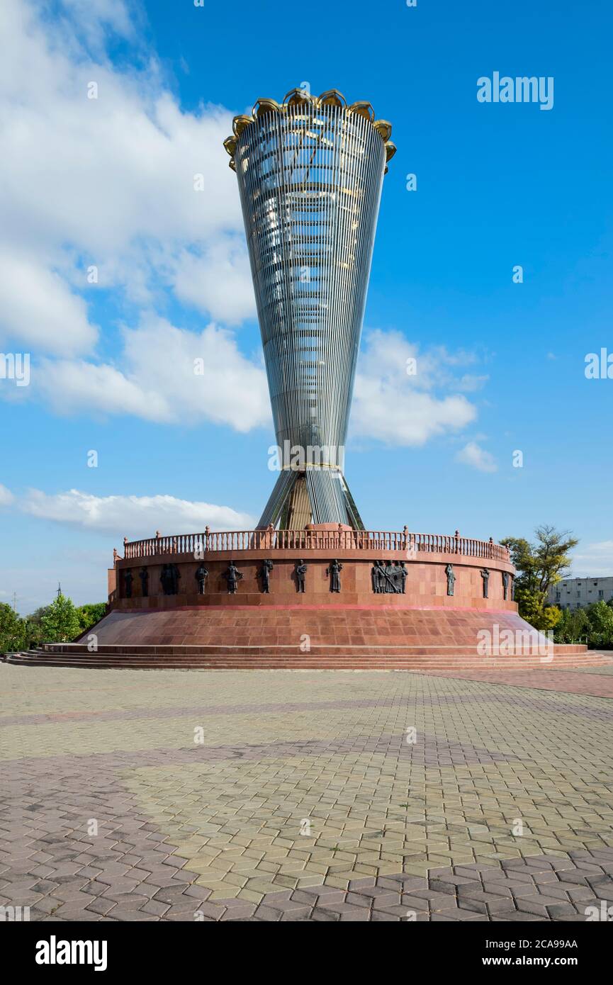Altyn Shanyrak monument, Independence Park, Shymkent, South Region ...