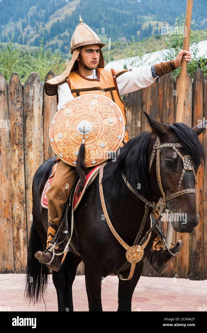 Horseman central asia hi-res stock photography and images - Alamy