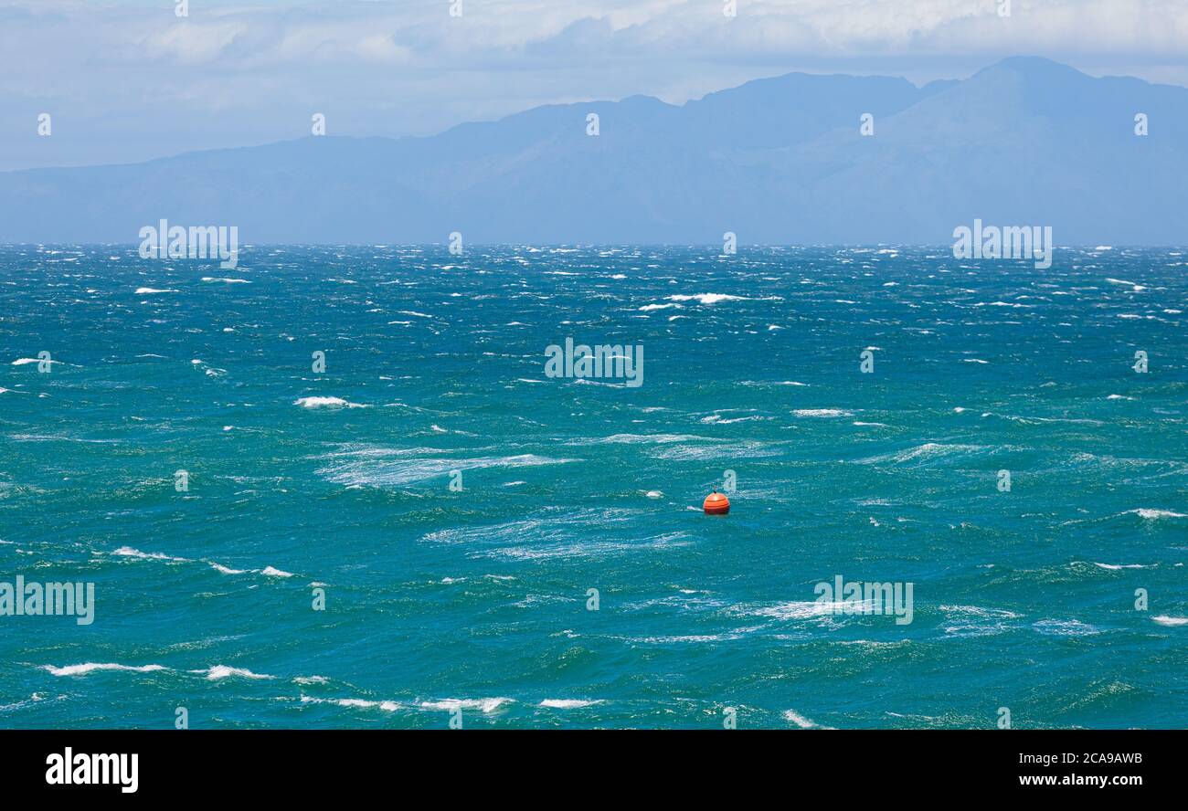 Buoy waves ocean rough hi-res stock photography and images - Alamy