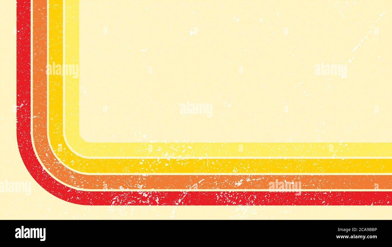 Retro sun bright stripe with grunge filter and spatter texture Premium ...