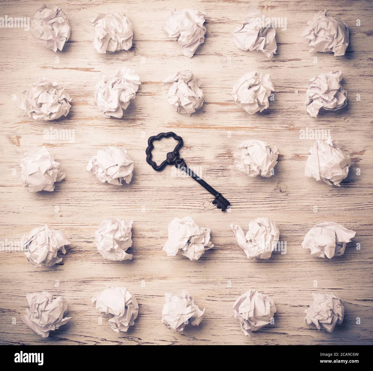 Finding key to success Stock Photo - Alamy