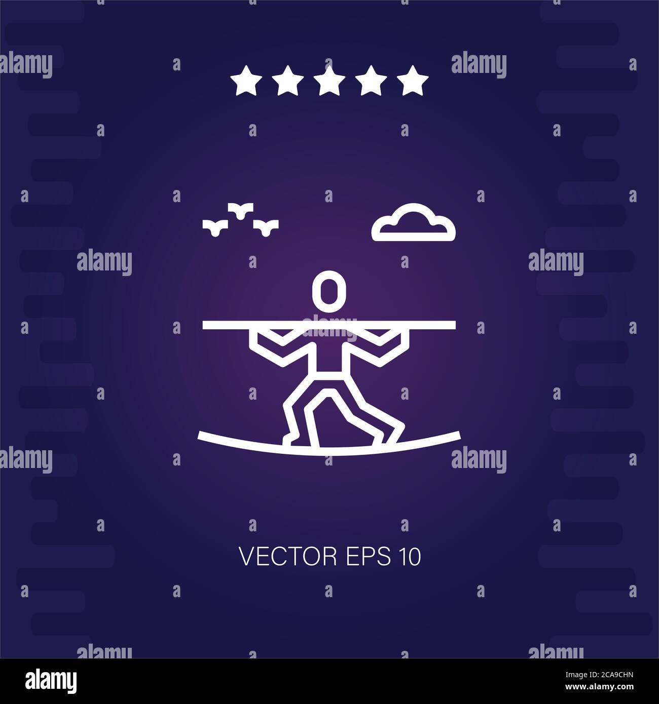 risk vector icon modern illustration Stock Vector Image & Art - Alamy