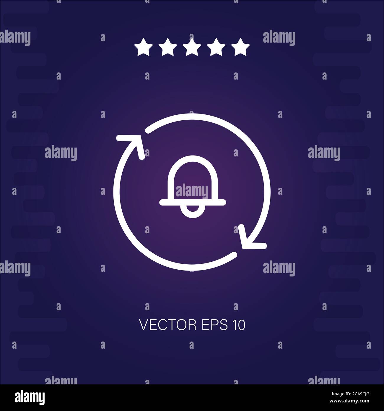 notification vector icon modern illustration Stock Vector Image & Art ...