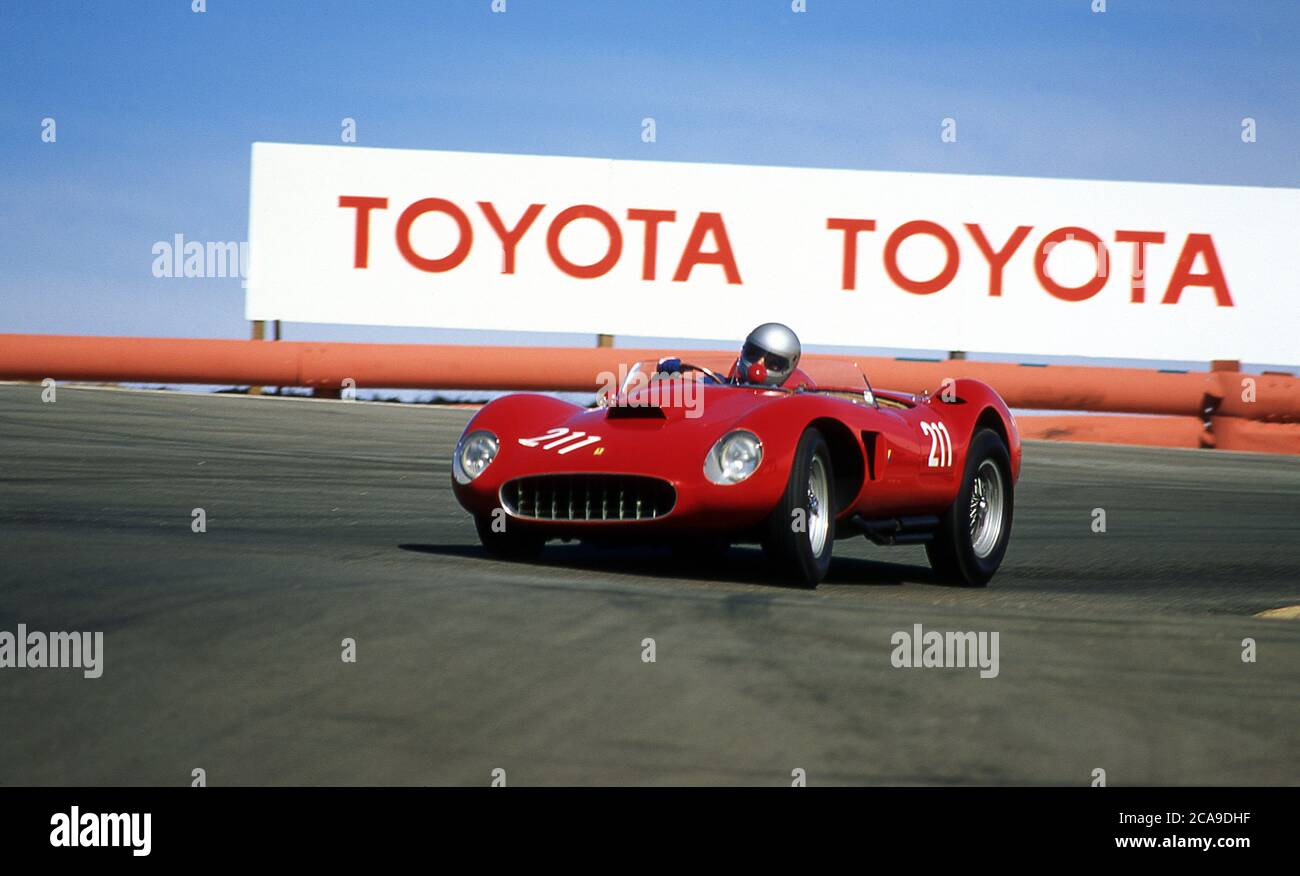 1950's Ferrari sporst racing car at the 1990 Monterey Historic car ...