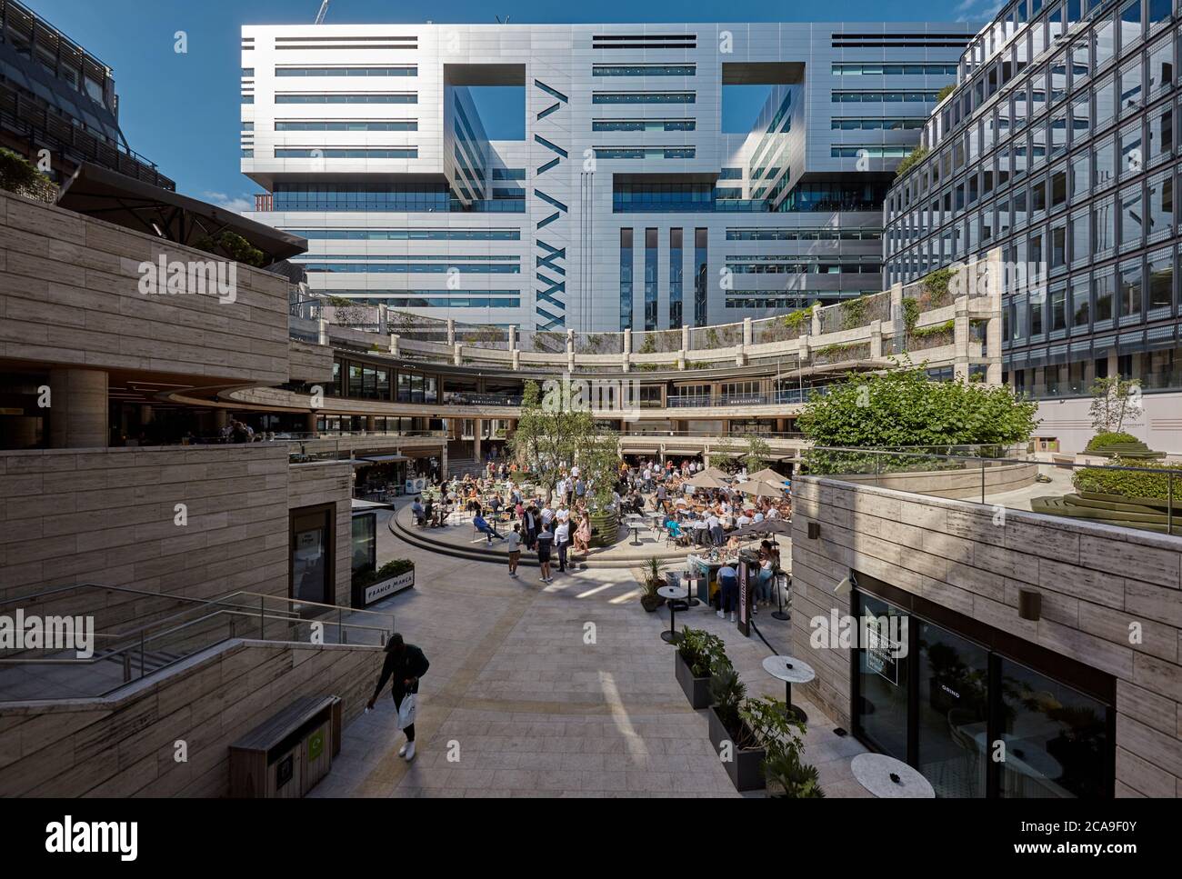 Broadgate Circle, London, UK Stock Photo - Alamy