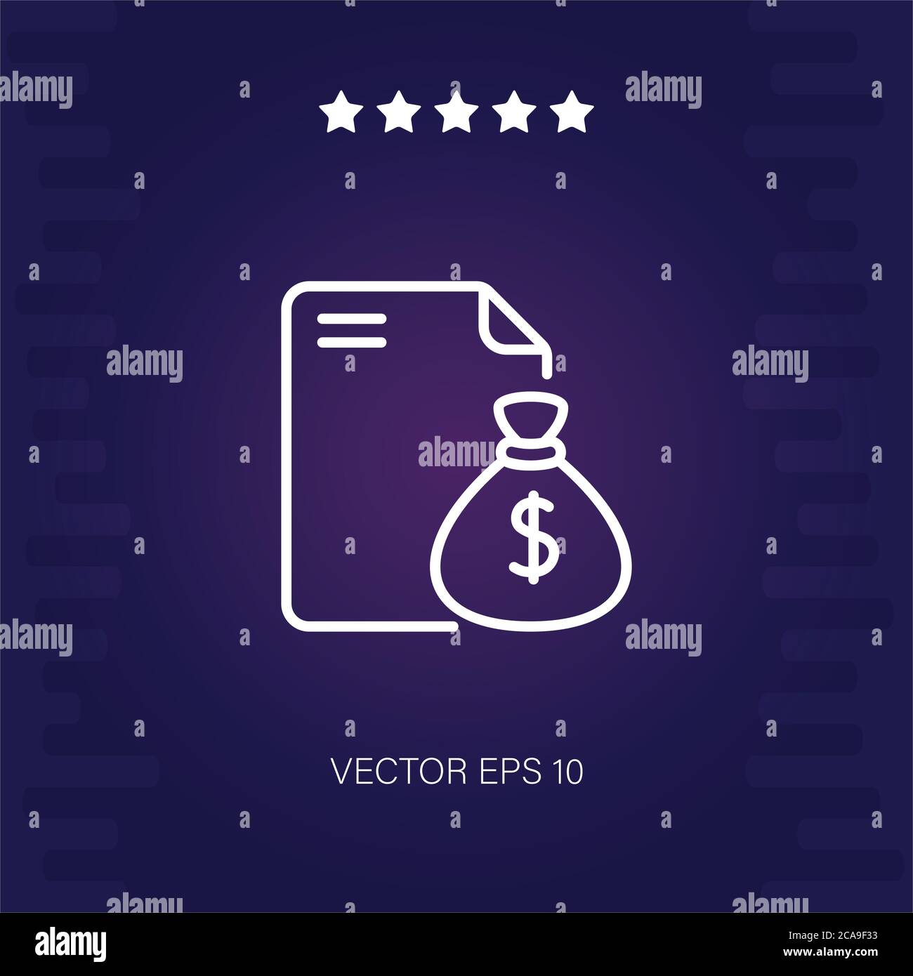 cost vector icon modern illustration Stock Vector Image & Art - Alamy