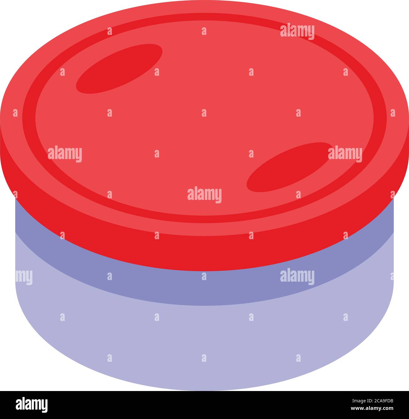 Round food container icon, isometric style Stock Vector Image & Art - Alamy