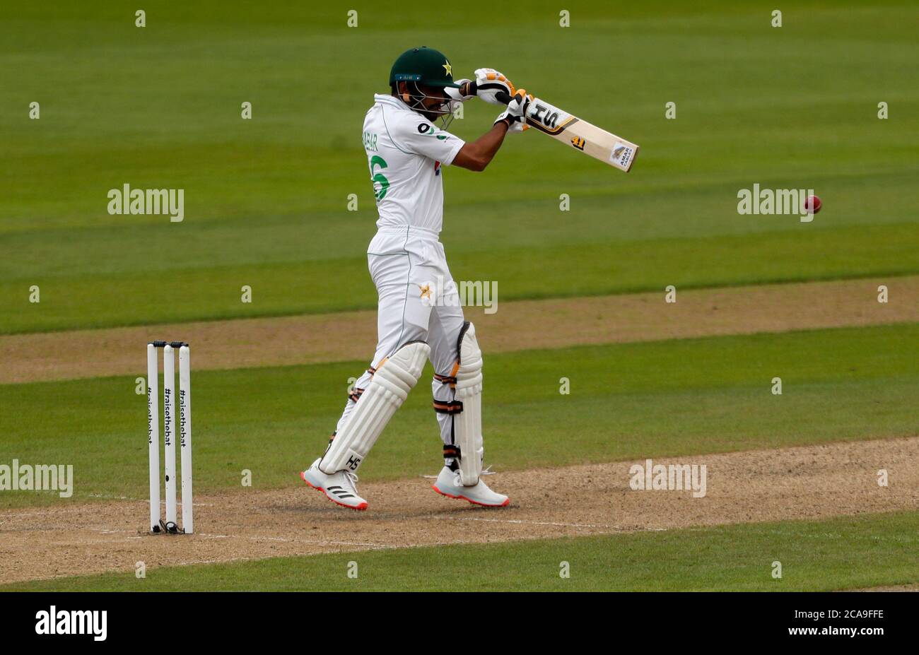 Pakistans Babar Azam Bats During Day One Of The First Test Match At