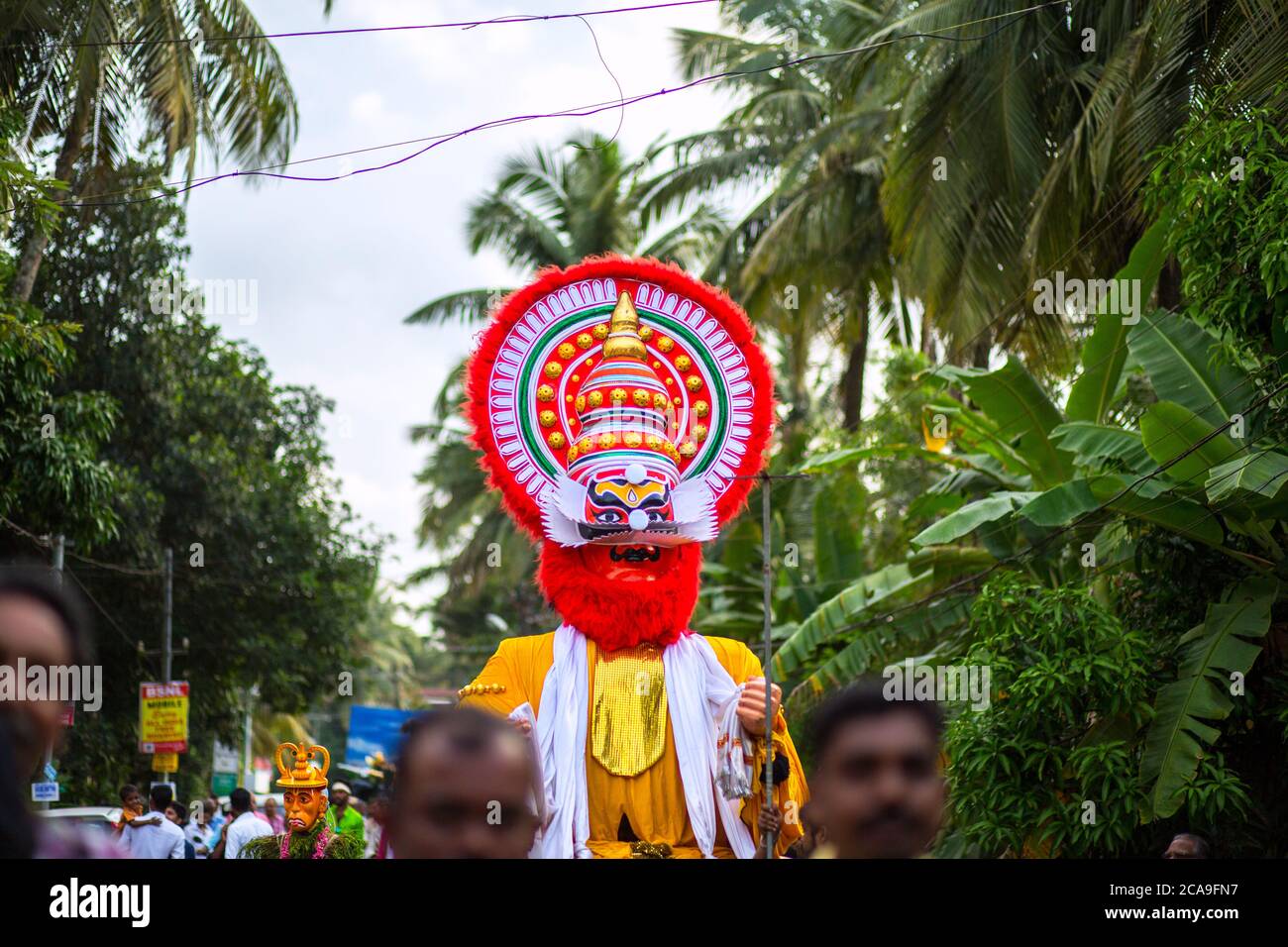 Traditional folk dance forms in kerala hi-res stock photography and ...