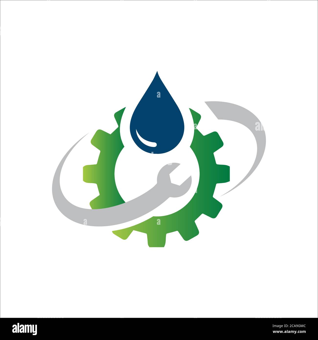 sanitary logo vector symbol icon of pipe and drop water in white ...
