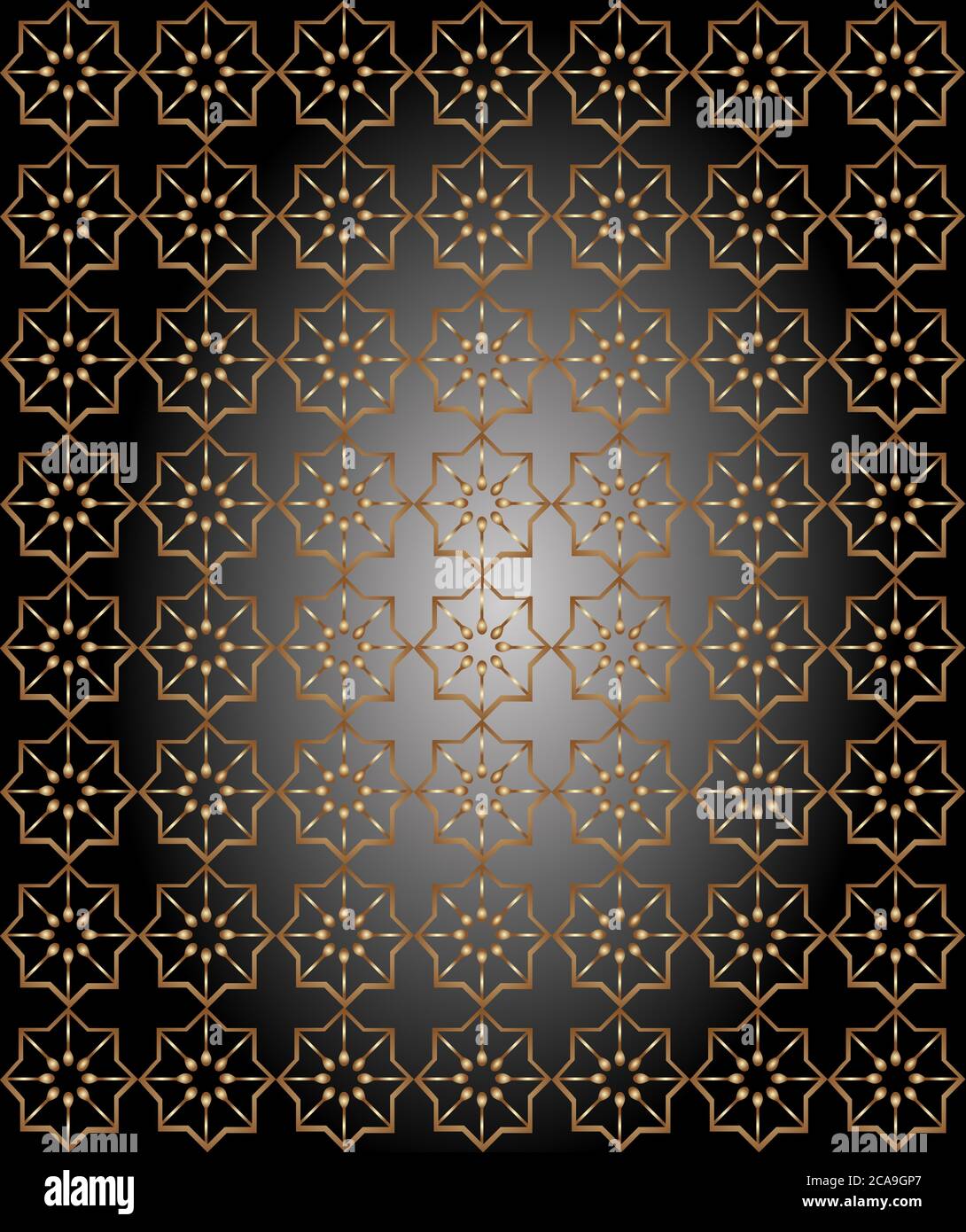 Abstract geometric pattern with octagons. Vintage design. Vector Stock ...