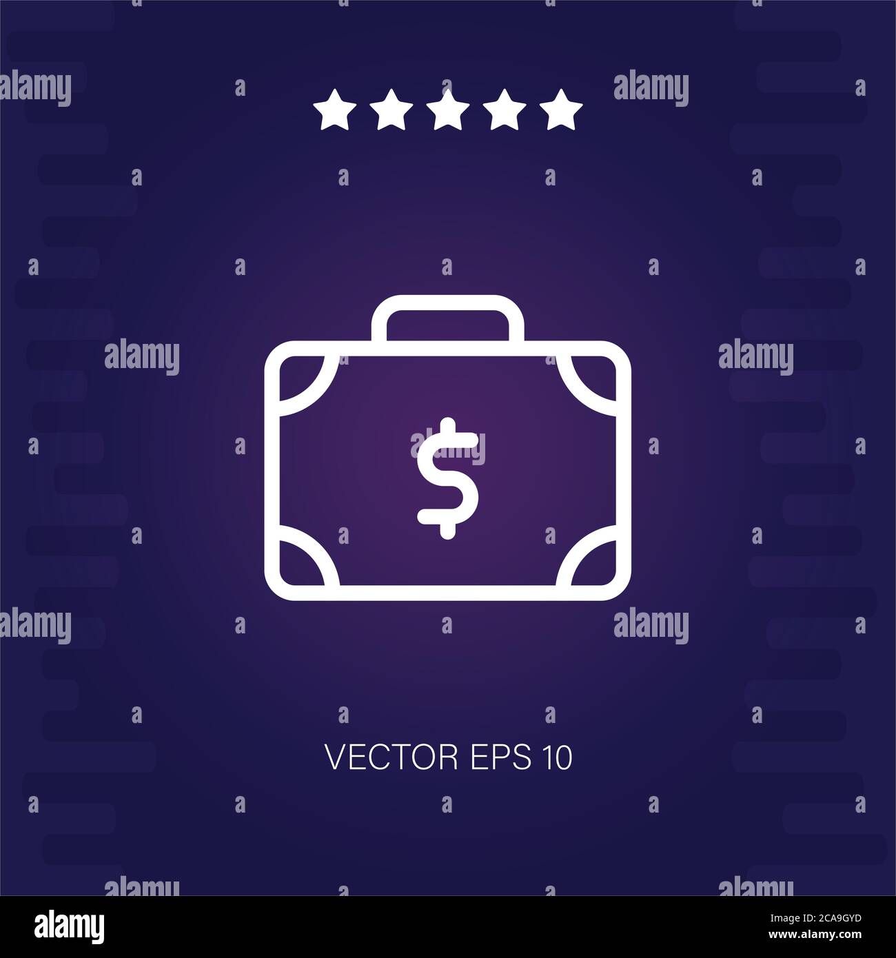 briefcase vector icon modern illustration Stock Vector Image & Art - Alamy
