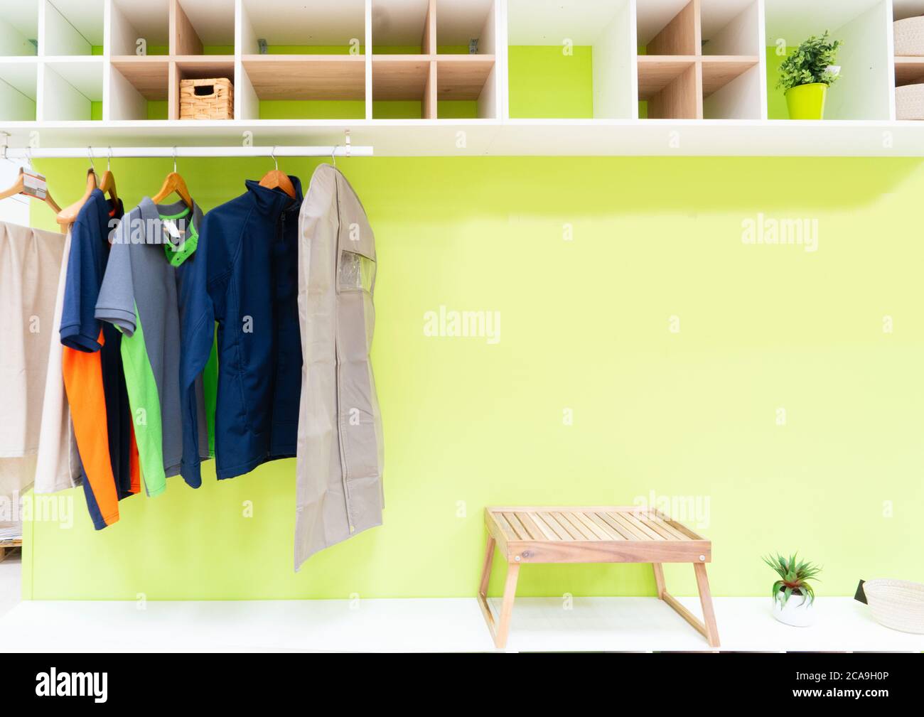 Large walk in wardrobe Stock Photo - Alamy
