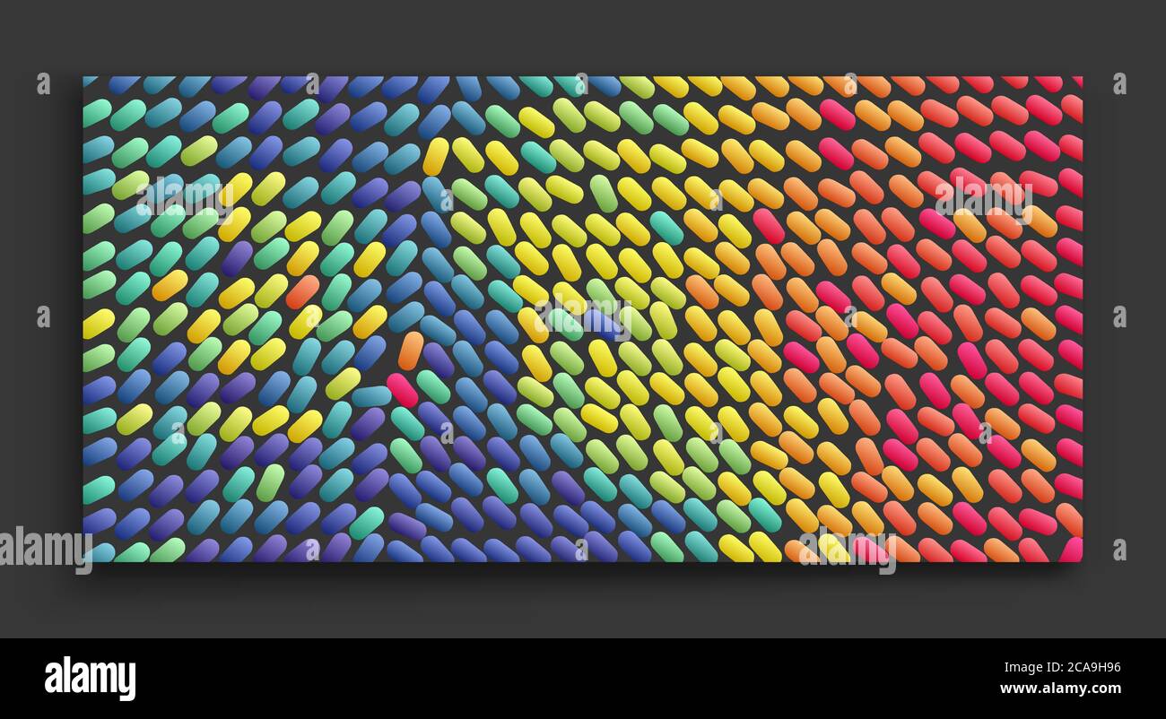 Abstract background with color ovals. Vector illustration Stock Vector ...