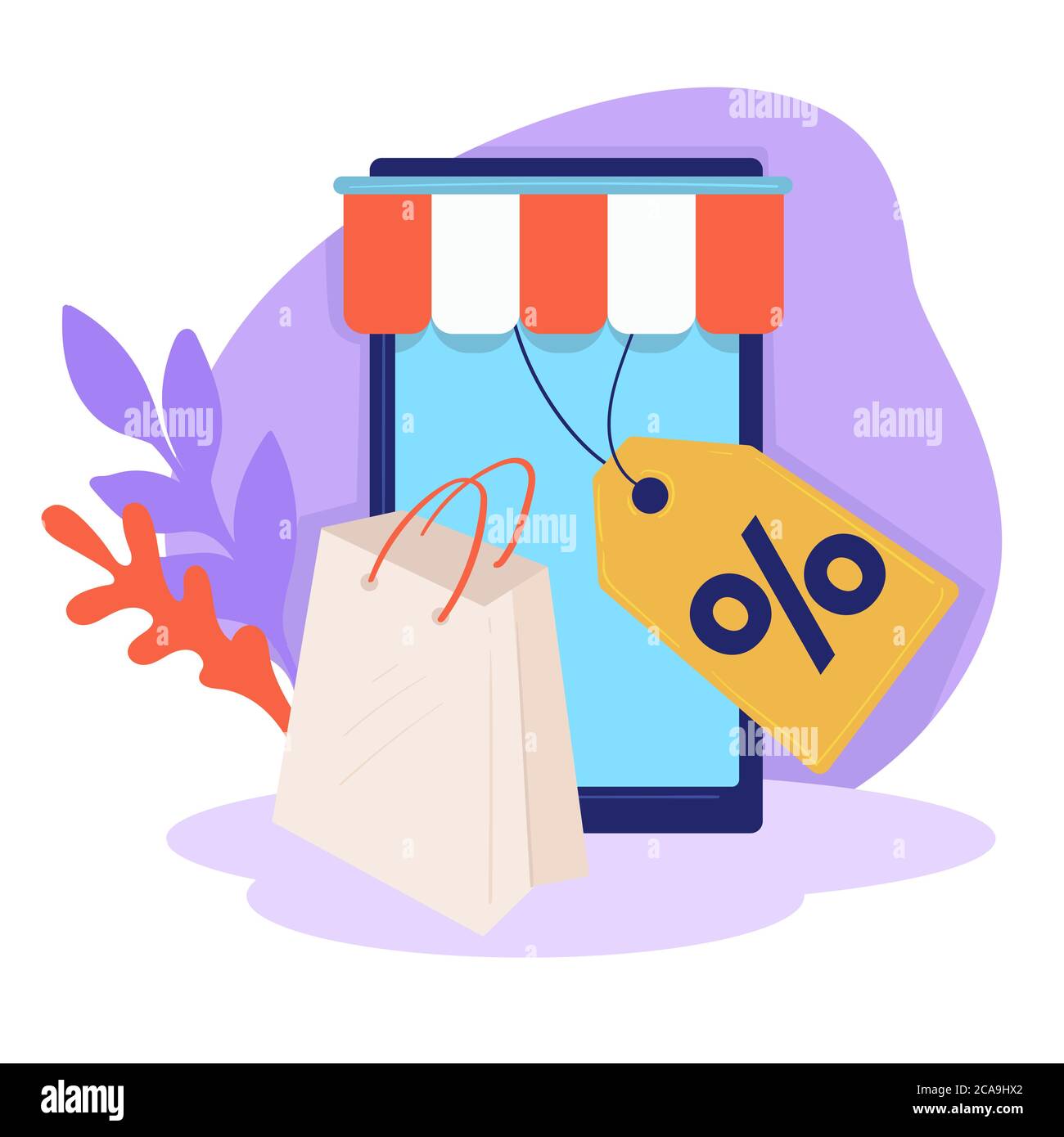 Stores shopping retail Stock Vector Images - Alamy