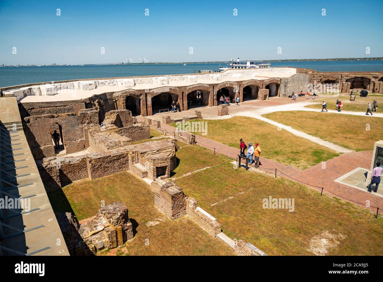 Fort Sumter National Monument in Charleston SC, USA Stock Photo - Alamy