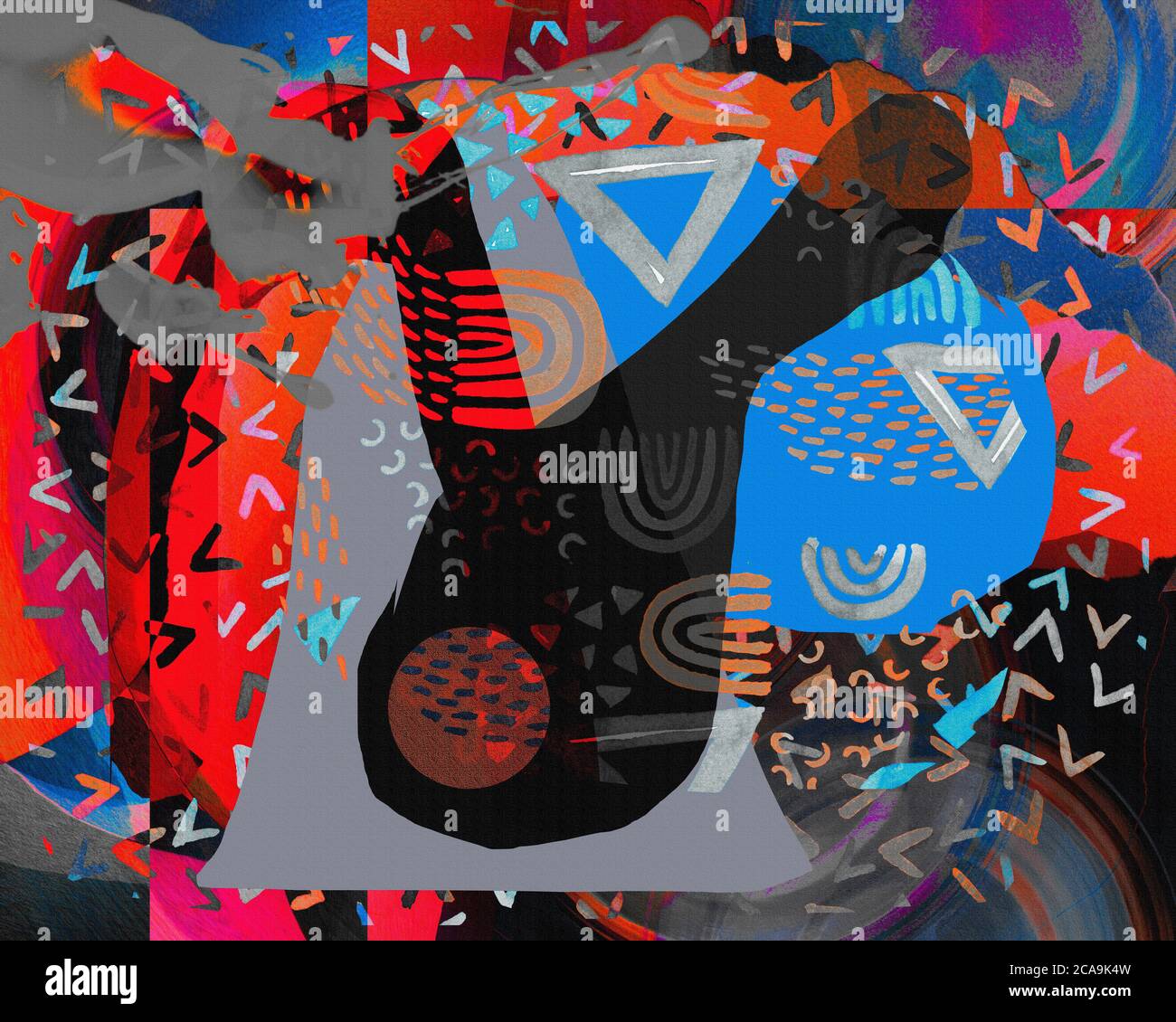 ABSTRACT ART: A Move Too Slow Stock Photo - Alamy