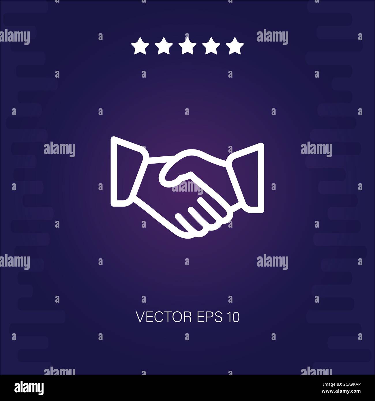 deal vector icon modern illustration Stock Vector Image & Art - Alamy