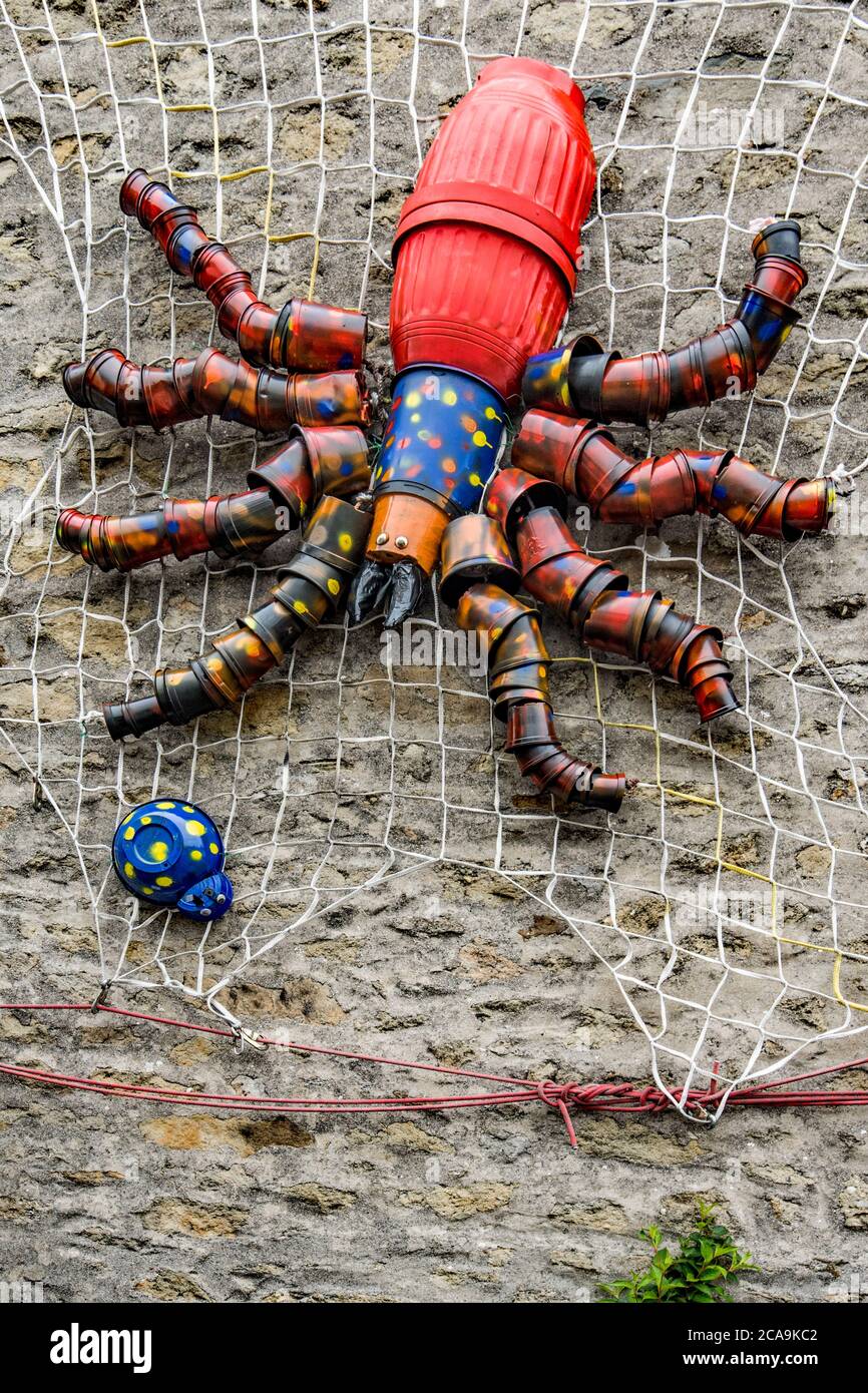 The changing spider, Settle Stock Photo - Alamy