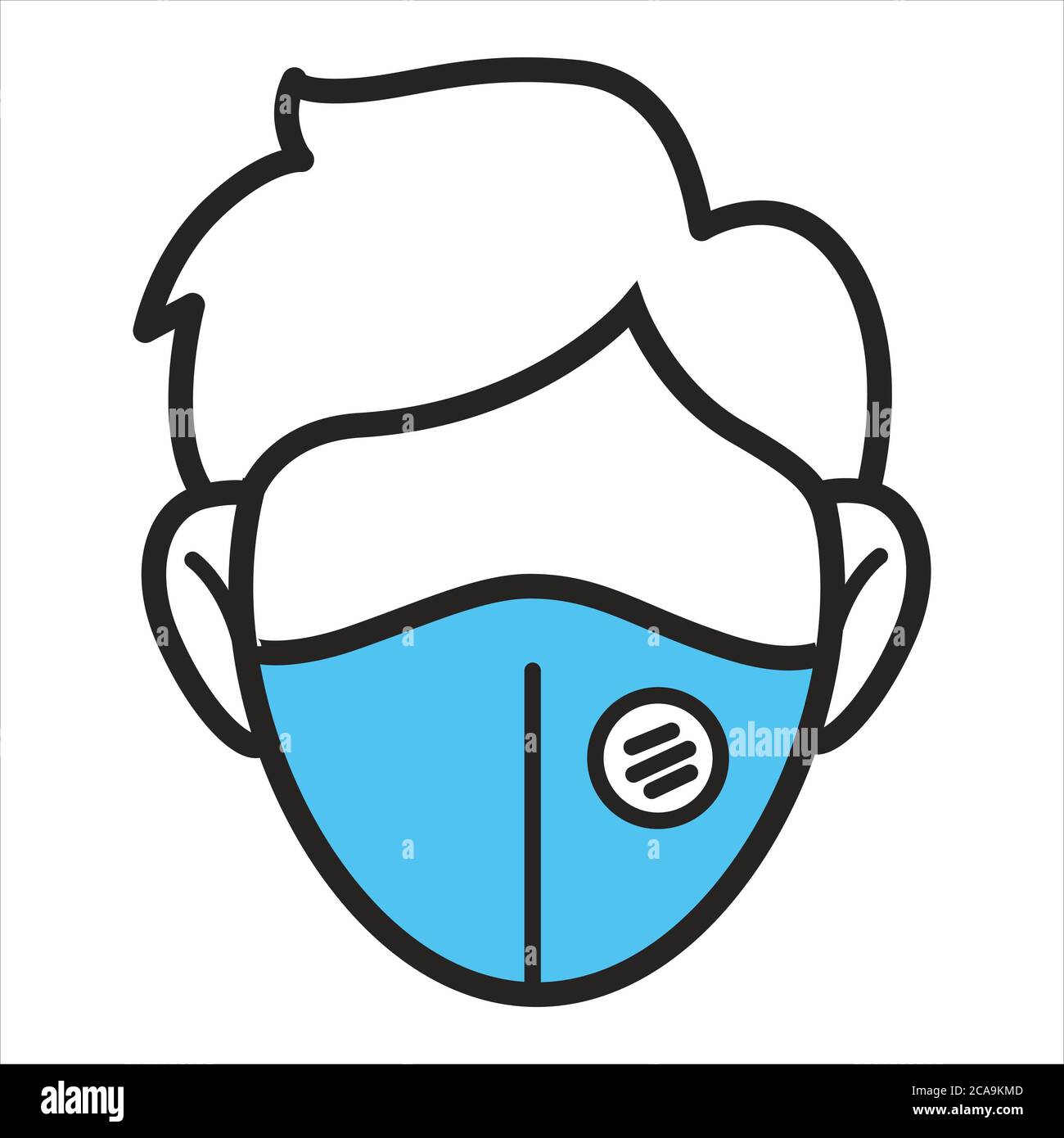 Safety measures infection hospital Stock Vector Images - Alamy