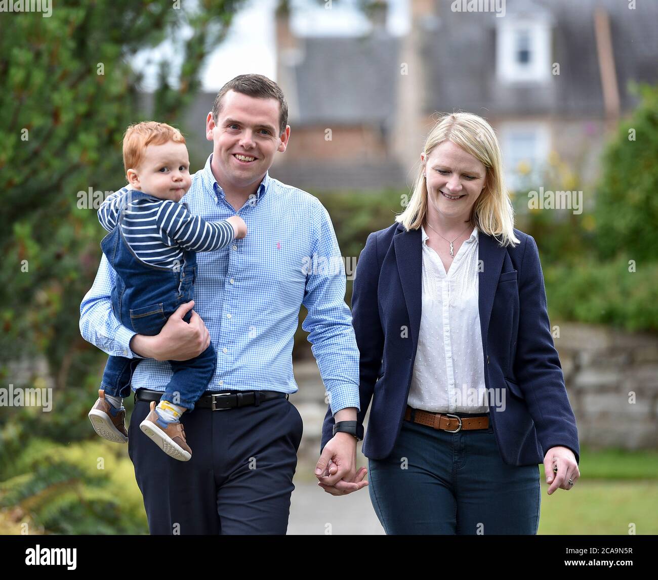 Forres, Scotland, UK. 05th Aug, 2020. FORRES, SCOTLAND, UK MP for Moray ...