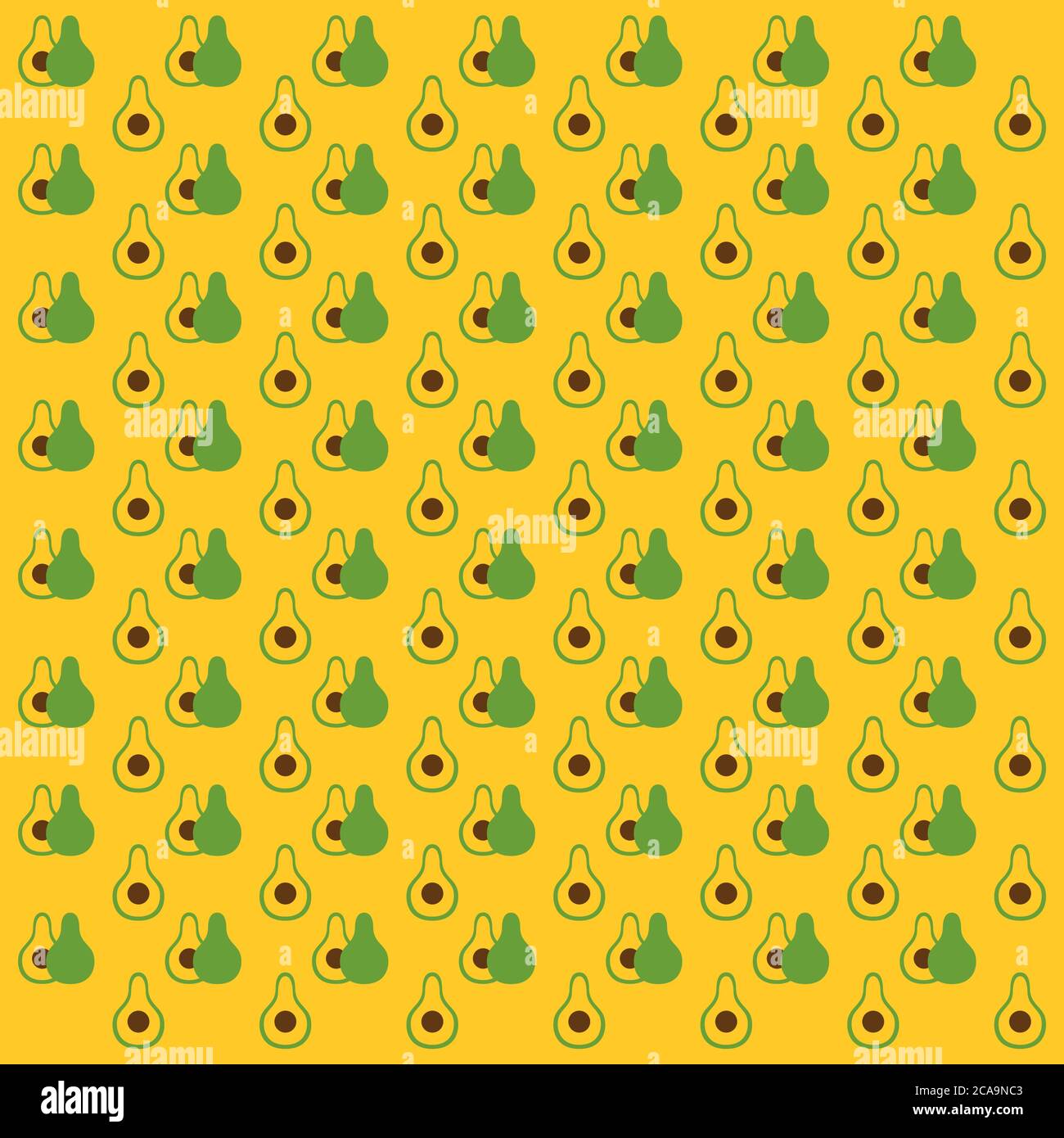 Avocado seamless pattern background.Colorful wallpaper vector ...