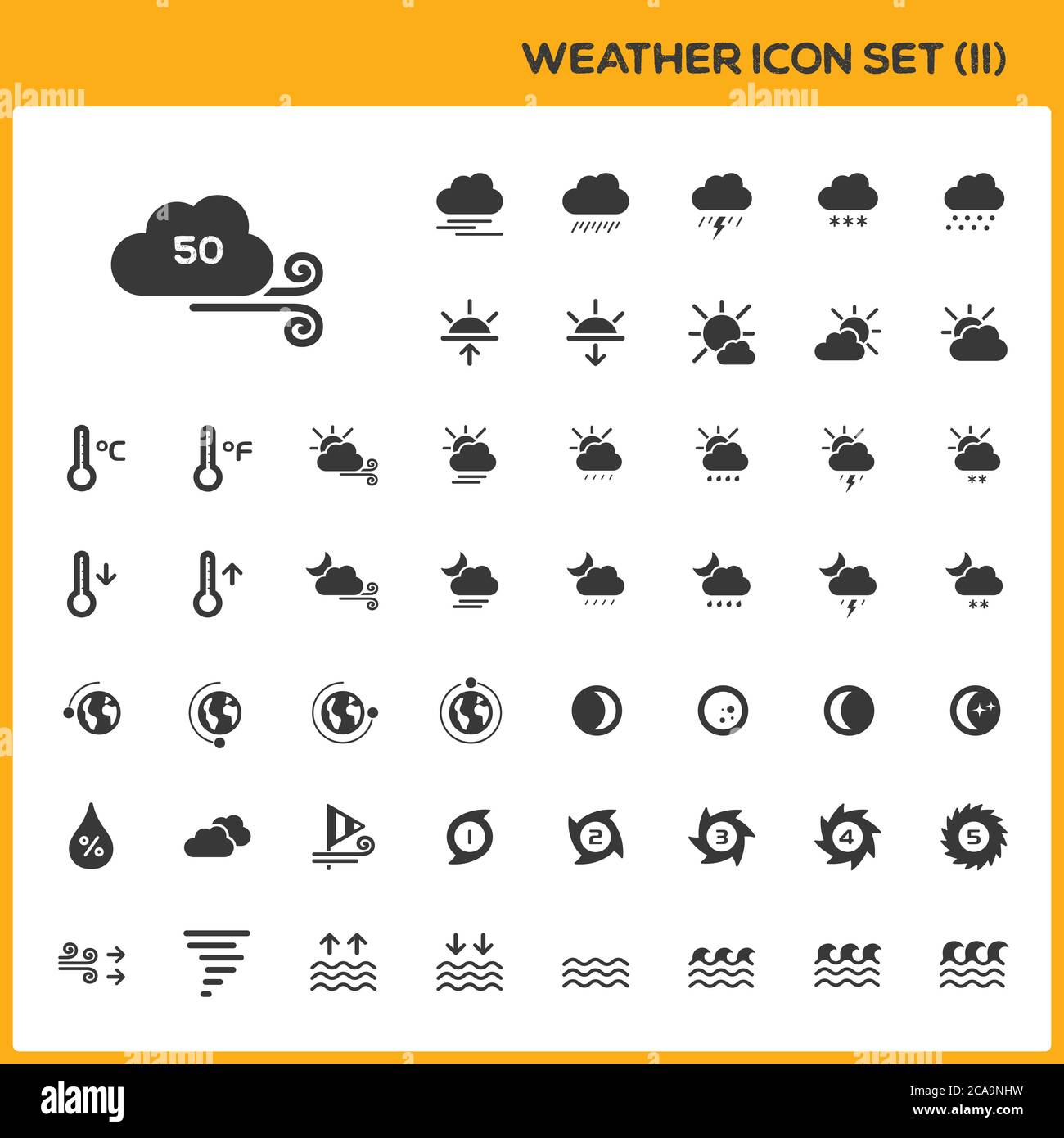 Weather forecast map with sun hi-res stock photography and images - Alamy